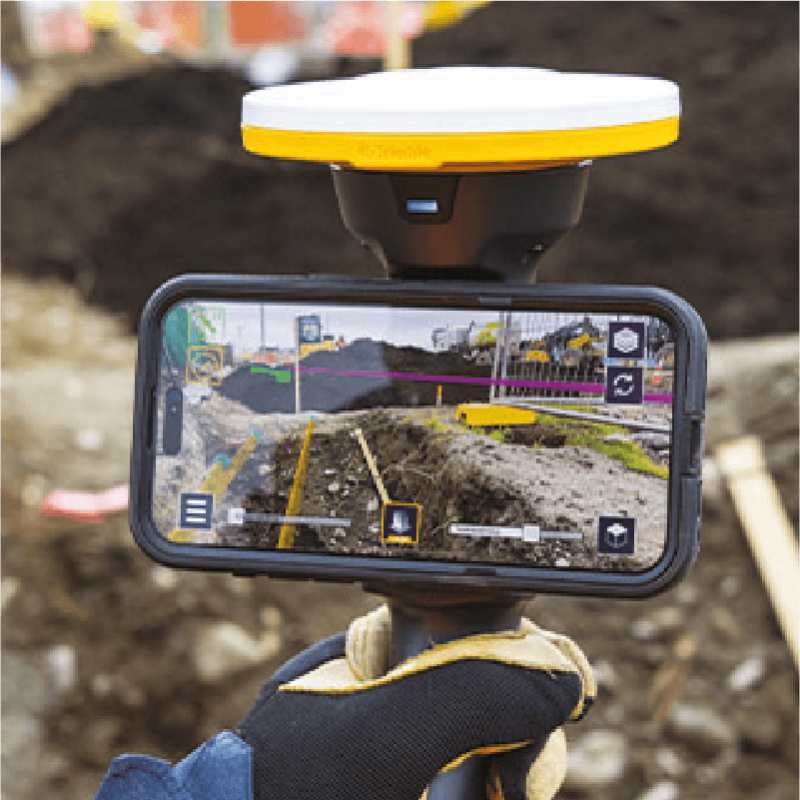 Trimble SiteVision Pro - Logiciel réalité augmentée - D3E Geospatial